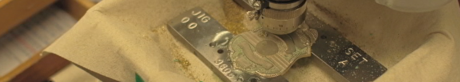 Standard Badge Lettering - V. H. Blackinton